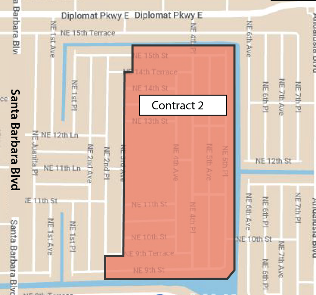 Contract 2 – City of Cape Coral Utilities Extension Project UEP