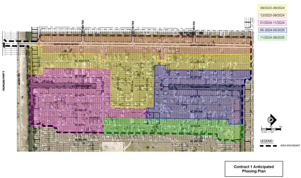 Contract 1 – City of Cape Coral Utilities Extension Project UEP